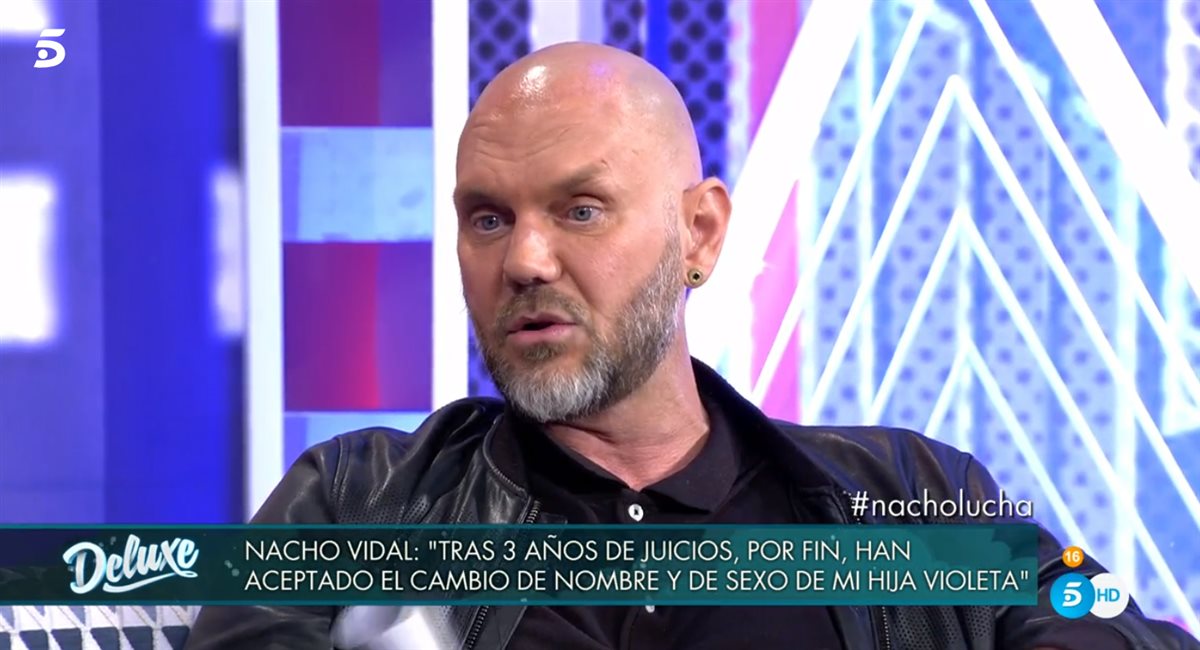 La gran noticia de Nacho Vidal con respecto a su hija Violeta