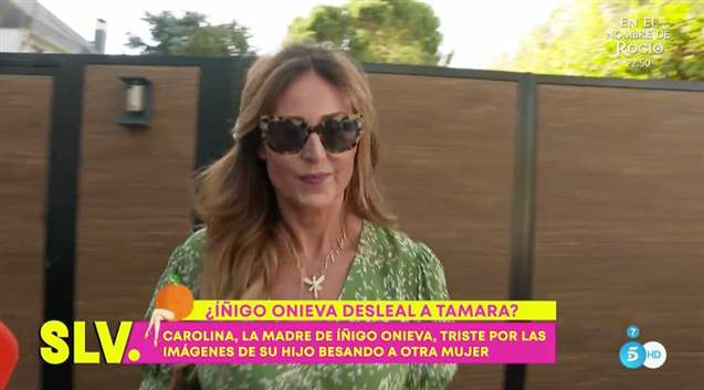 El papelón de Carolina Molas, ex suegra de Tamara Falcó, dando la cara ...