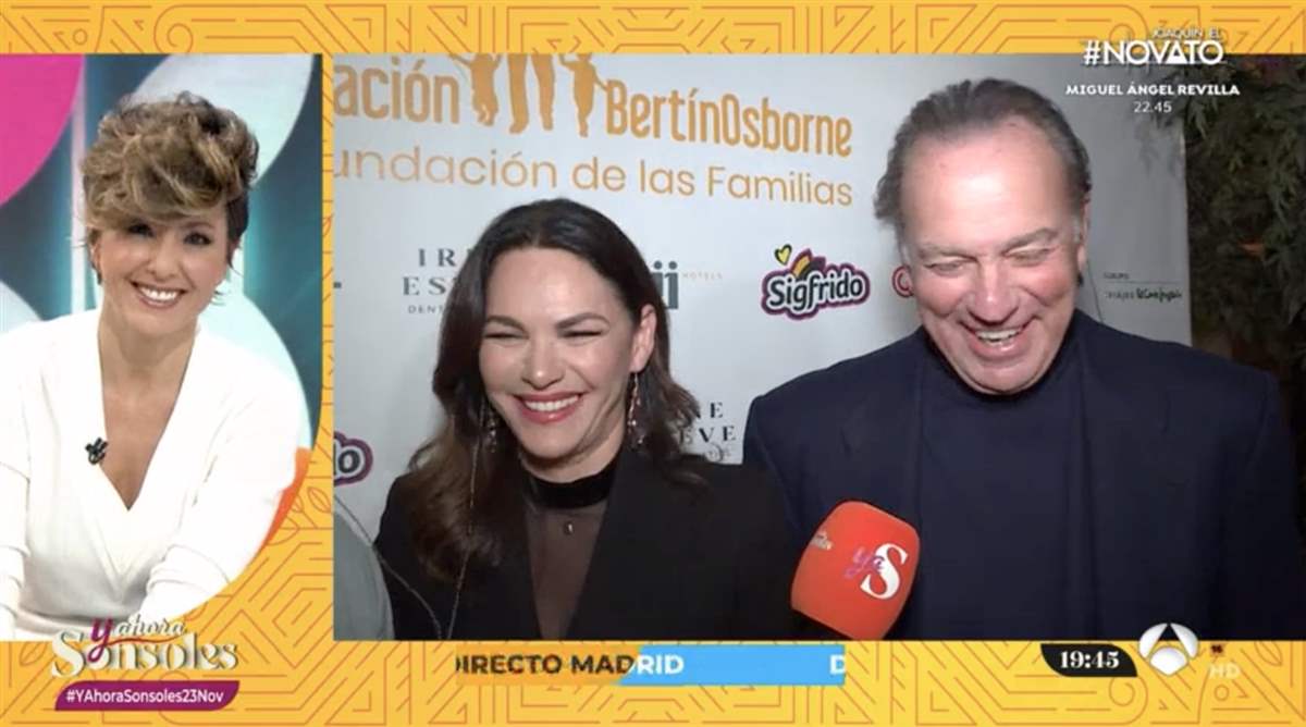 Fabiola Martínez no se esconde y le aclara a Sonsoles Ónega toda la ...
