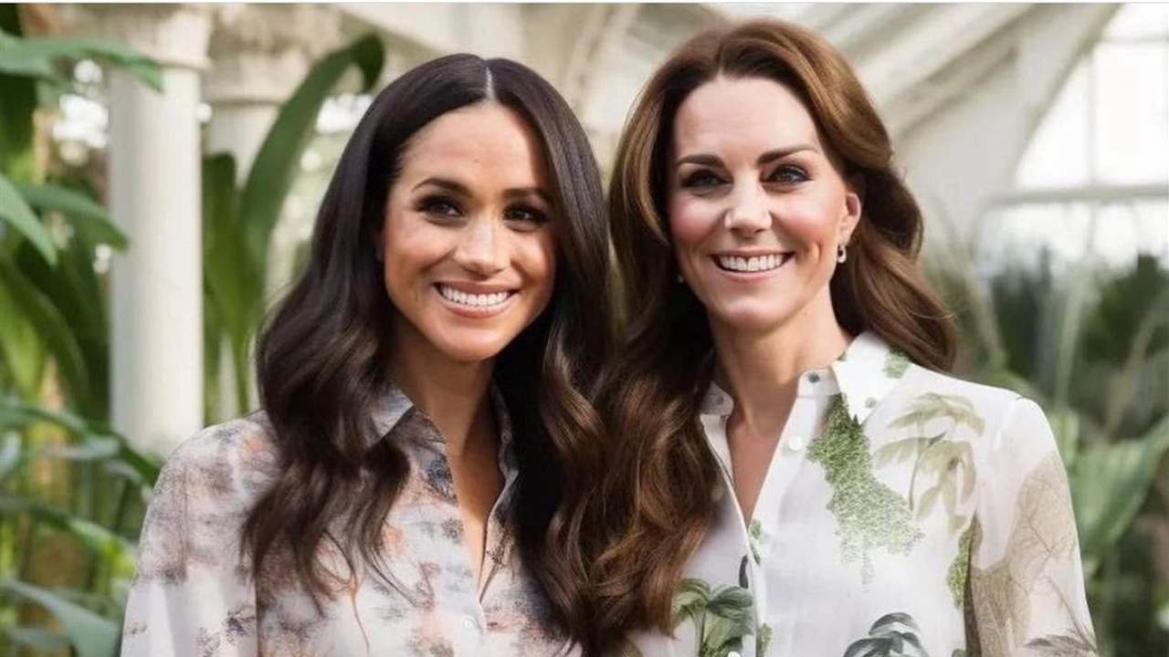 El posado que nunca veremos de Kate Middleton y Meghan Markle gracias a ...