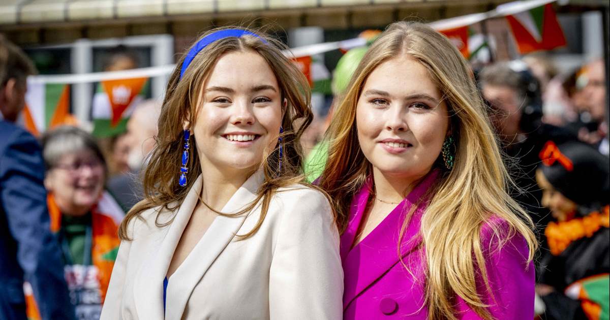 Amalia y Ariane de Holanda brillan con sus looks juveniles y ...