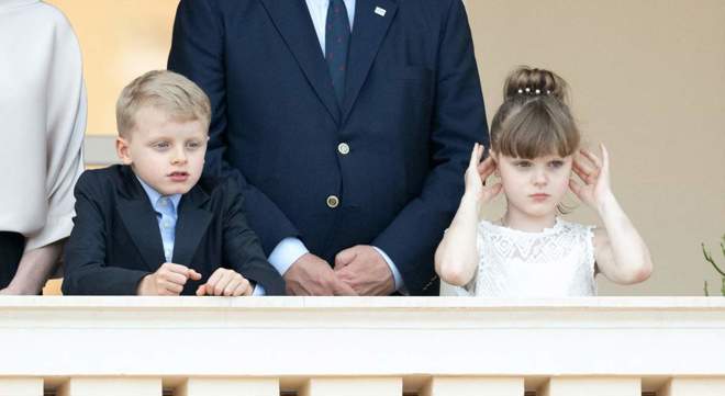 Charlene y los príncipes Jacques y Gabrielle, protagonistas de las ...
