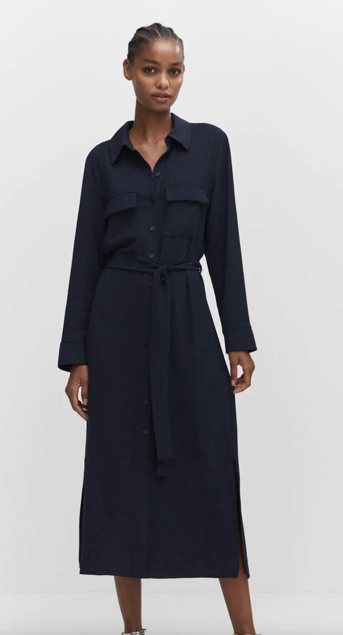 El vestido camisero de Mariló Montero inspira lujo silencioso: de manga ...