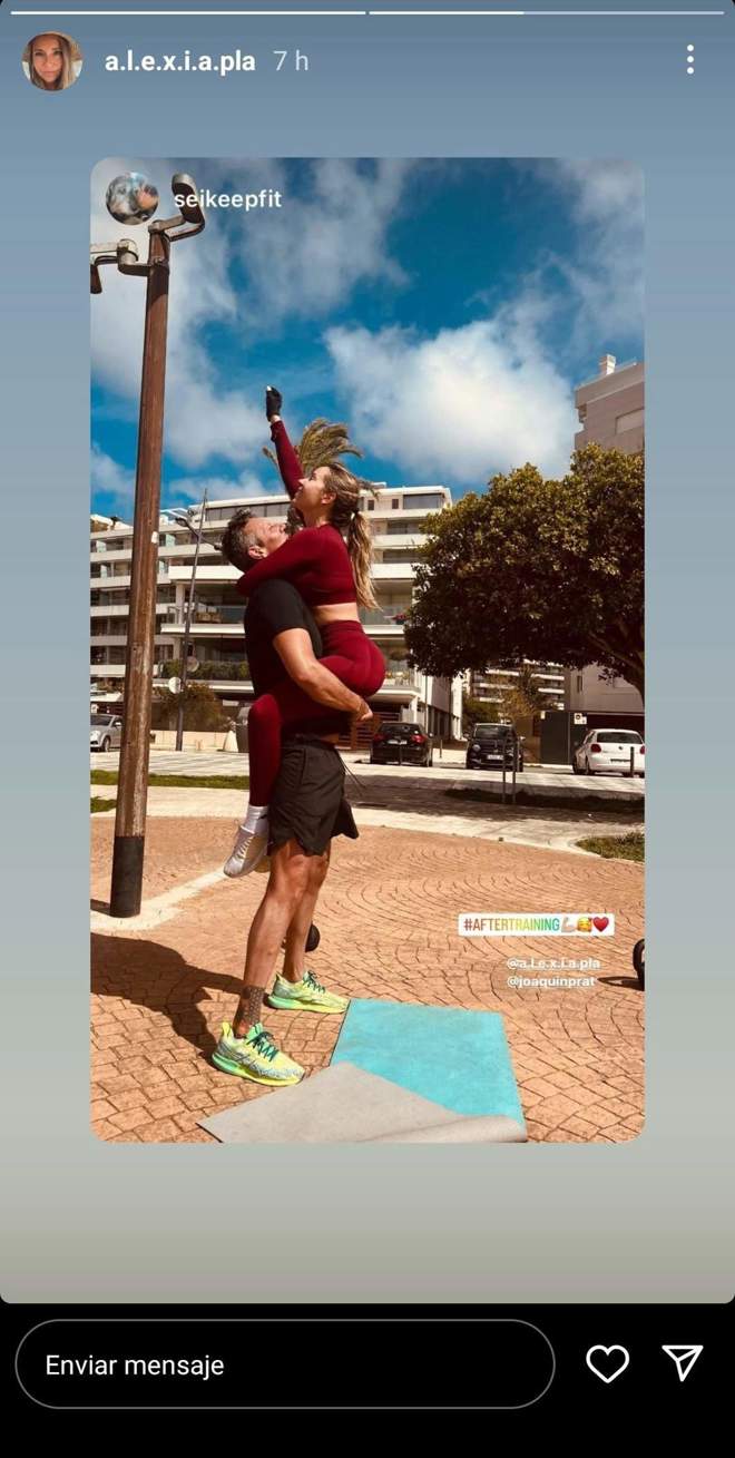Así ha sido el apasionado reencuentro de Joaquín Prat y Alexia Pla en ...