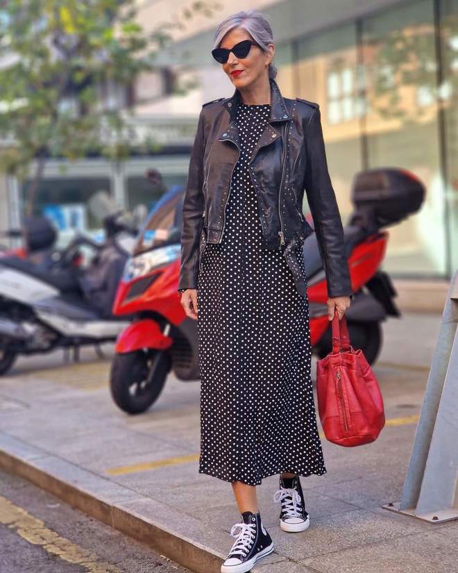 Looks con Converse altas de plataforma: las claves para combinarlas ...