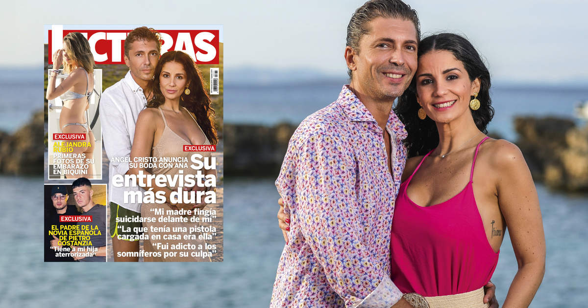EXCLUSIVA | Ángel Cristo Jr. anuncia la fecha de su boda con Ana ...