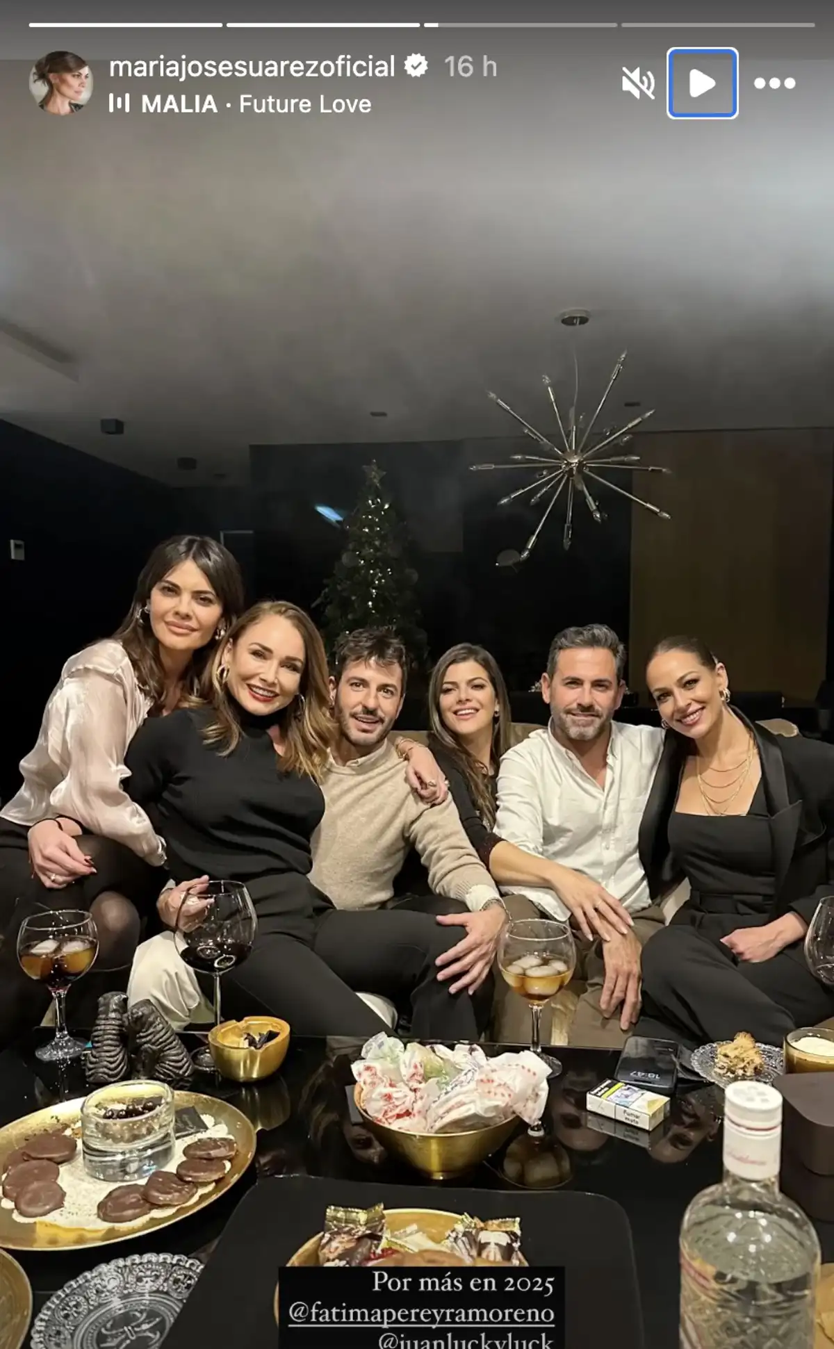 Eva González y María José Suárez se ven las caras tras los rumores de ...