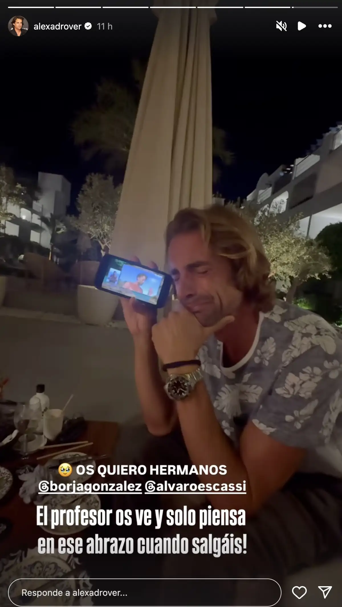 Álex Adróver, gran ausente en 'Supervivientes 2025', muestra emocionado ...
