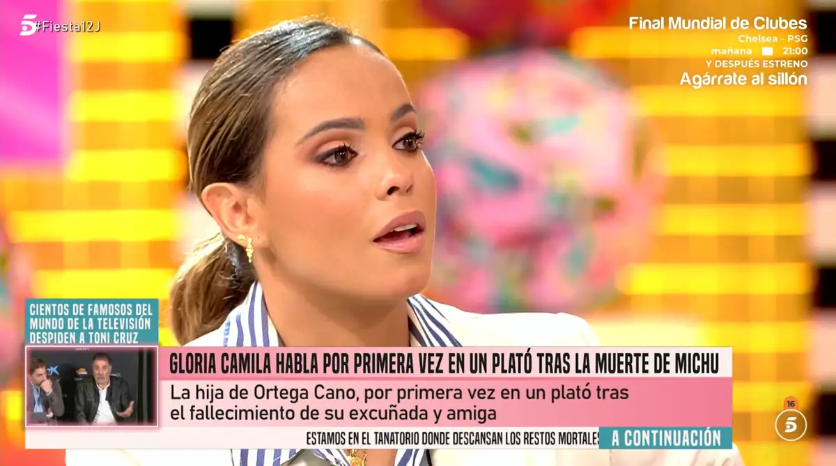 Gloria Camila, entre lágrimas, se pronuncia sobre la muerte de Michu, expareja de su hermano ...