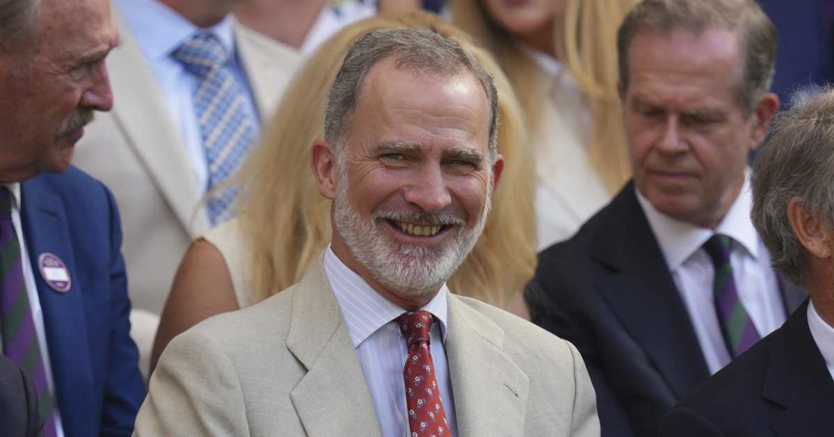 El rey Felipe VI vuelve Wimbledon por todo lo alto: su encuentro con ...