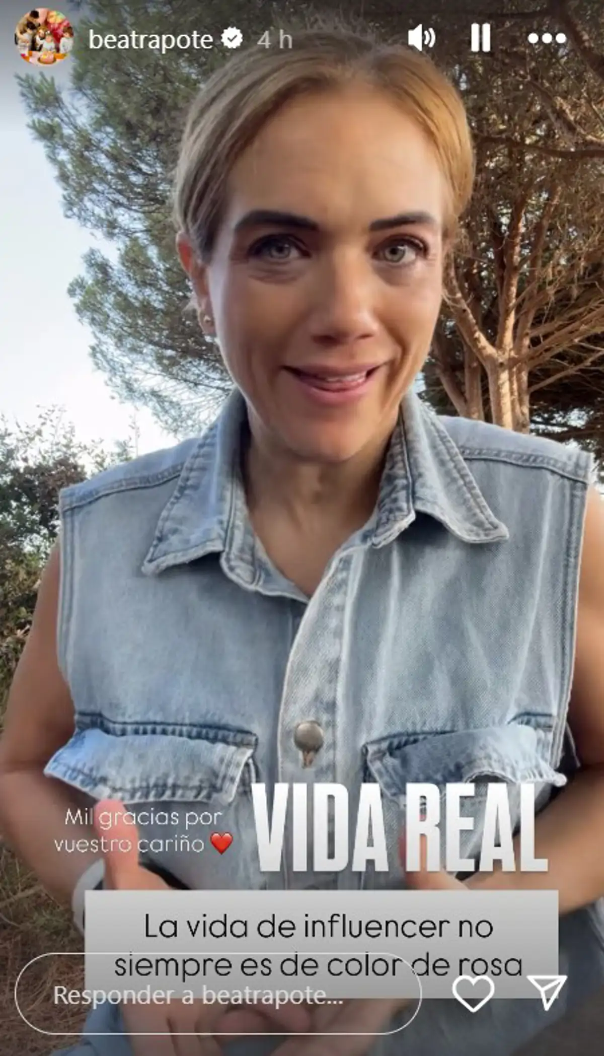 Beatriz Trapote (44 años), confiesa la enfermedad que padece su padre ...