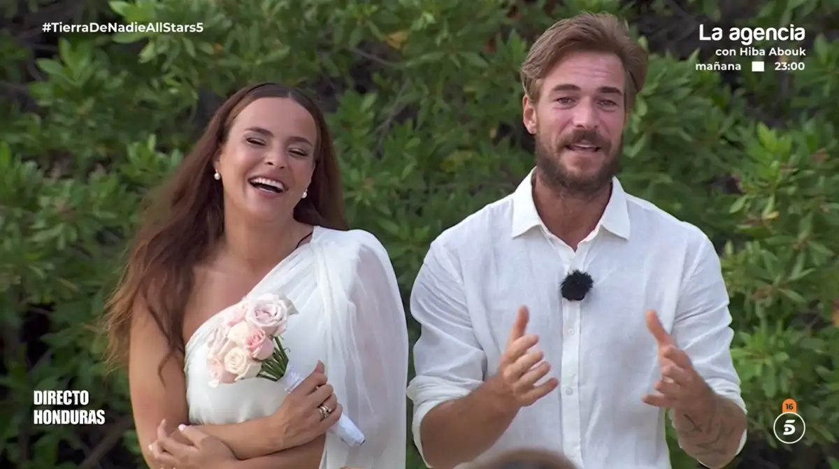 Tony Spina y Marta Peñate ya son marido y mujer: así ha sido la primera ...