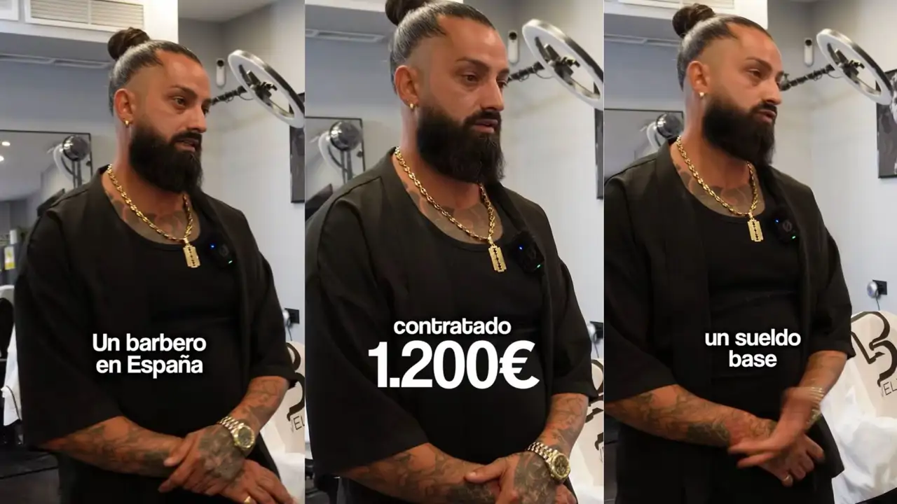 Manuel Cortés, peluquero: “Un barbero contratado en España cobra 1.200 € al mes; puedes ganar ...