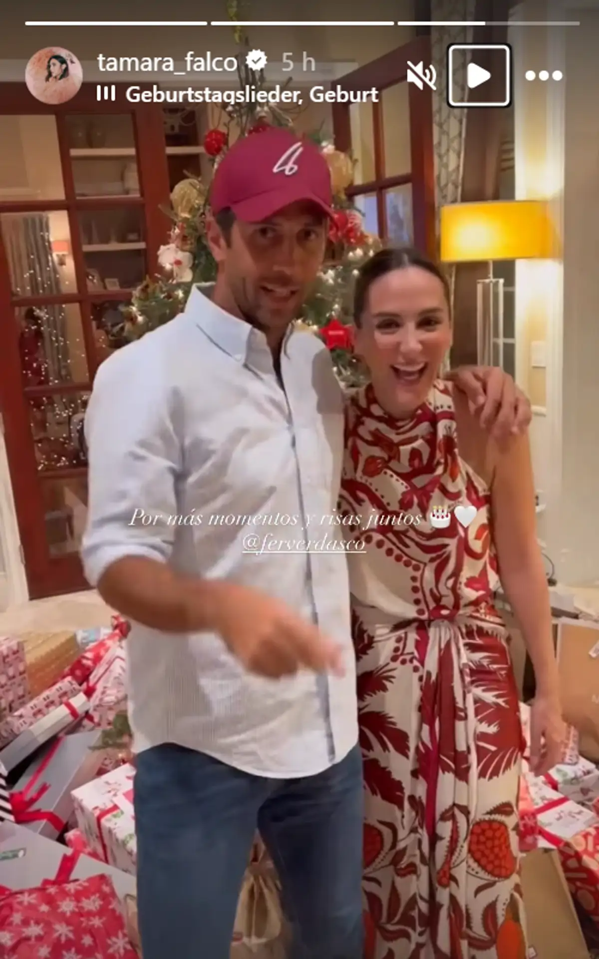 La divertida felicitación de Tamara Falcó y los planes con Ana Boyer: así ha pasado Fernando ...