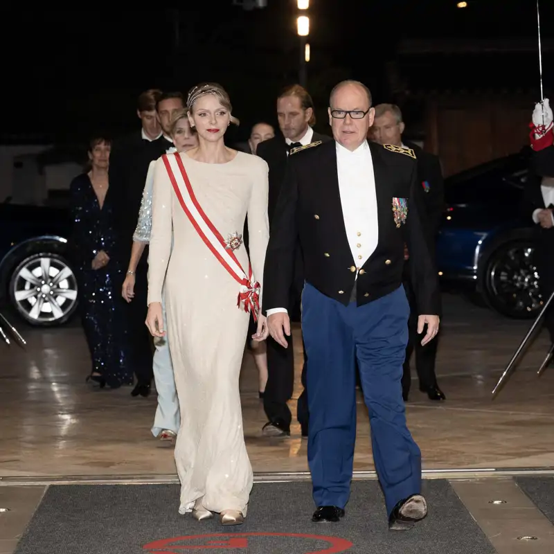 Charlène de Mónaco deslumbra con un look nupcial en el tradicional ...