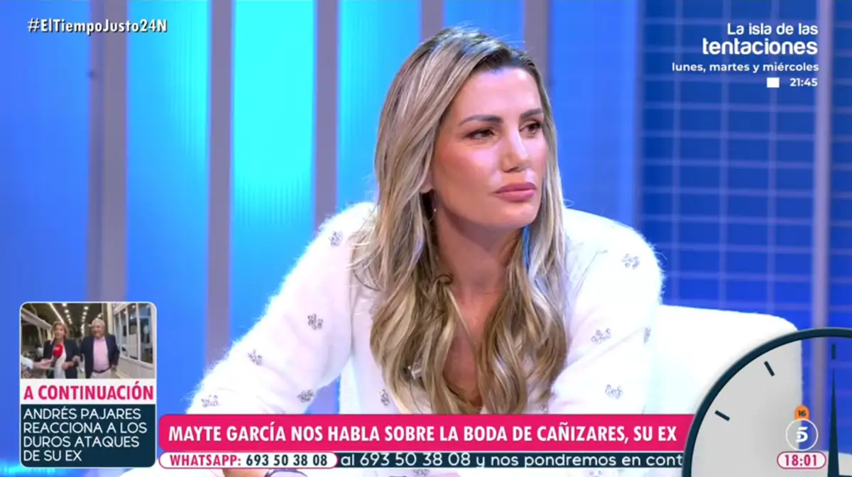 La dura confesión de Mayte García sobre la muerte de su hijo Santi: “Un ...