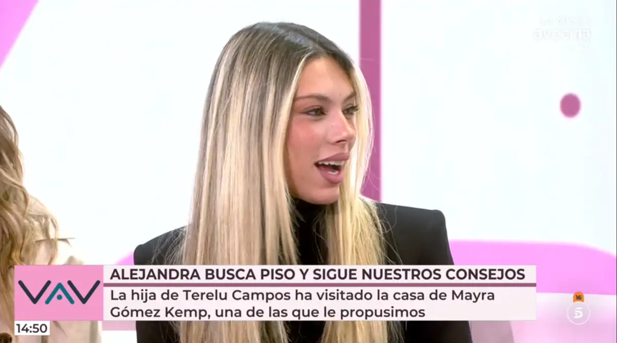 Alejandra Rubio: “Si yo me comprase una casa me gustaría con jardín ...