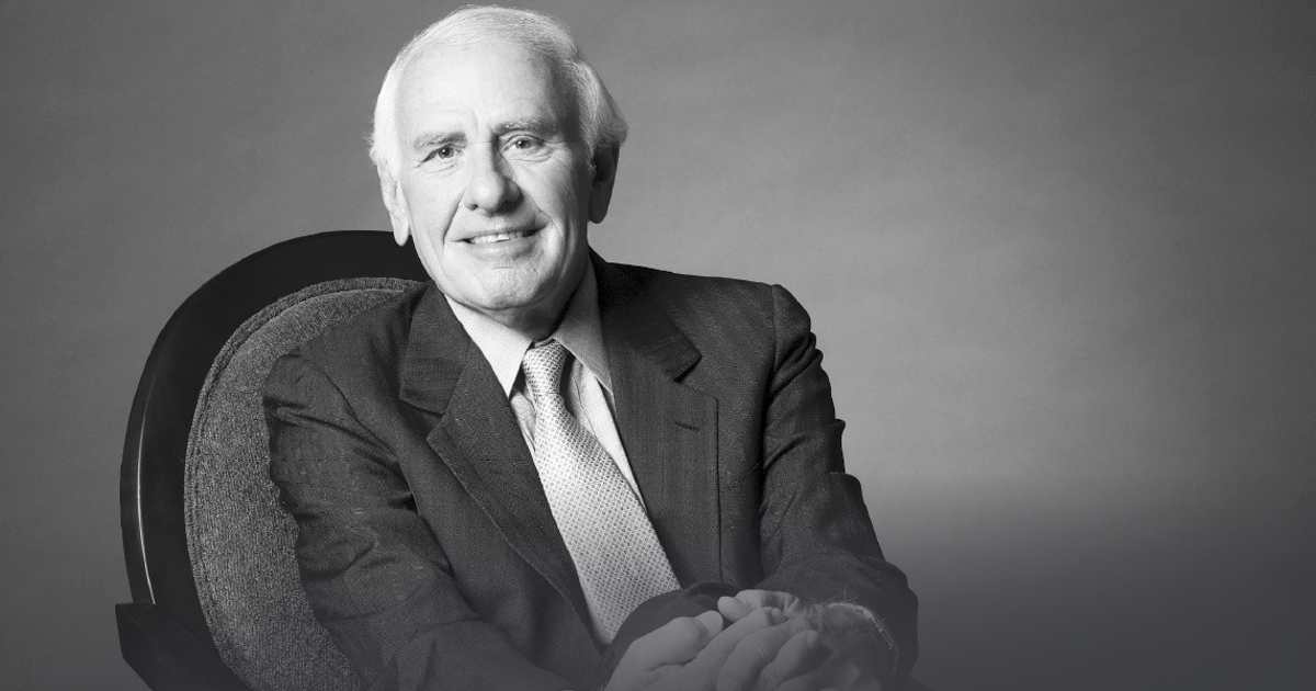 Jim Rohn, experto en crecimiento personal: “Si dedicas 30 minutos de tu ...