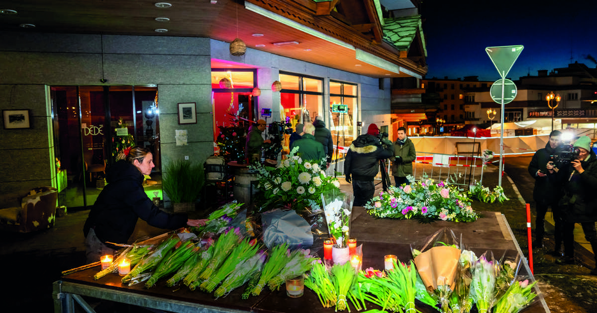 "Tragedia en la estación de esquí de los ricos y famosos"