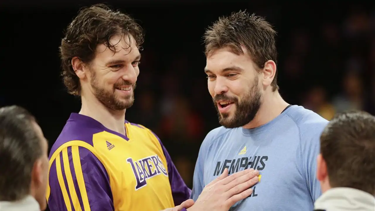 Así hablaba Marc Gasol sobre su hermano Pau cuando eran rivales: "Nos ...