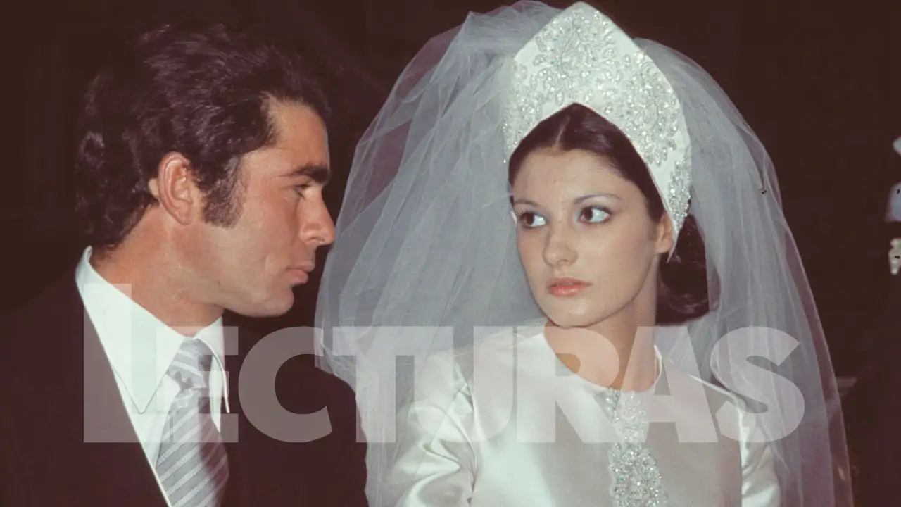 “Eres la novia más guapa del mundo”: El día que Carmina Ordóñez se casó ...