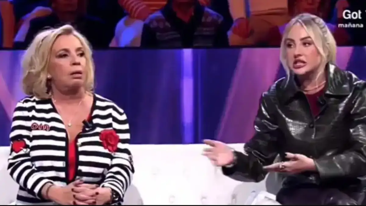 El altercado entre Rocío Flores y Carmen Borrego en 'De viernes': "Di ...