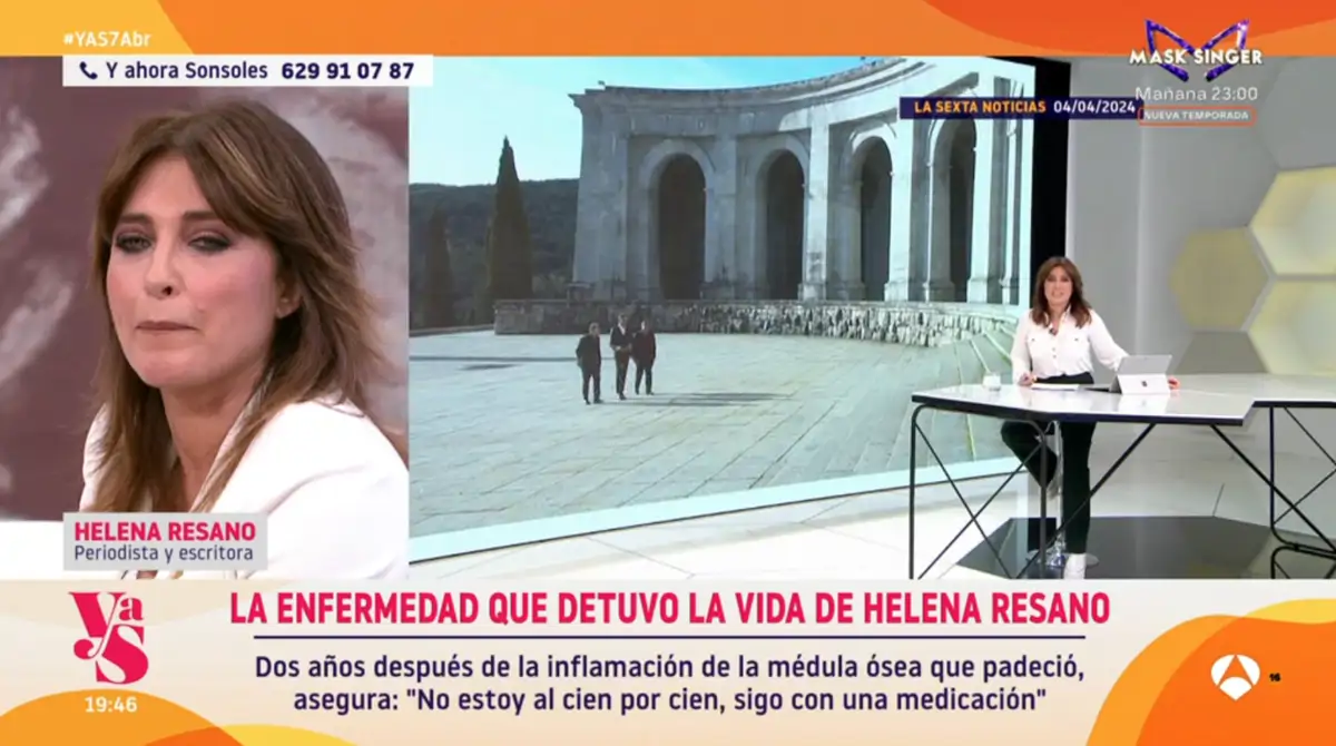 Helena Resano, sobre su bache de salud: “Lo más frustrante es que salí ...