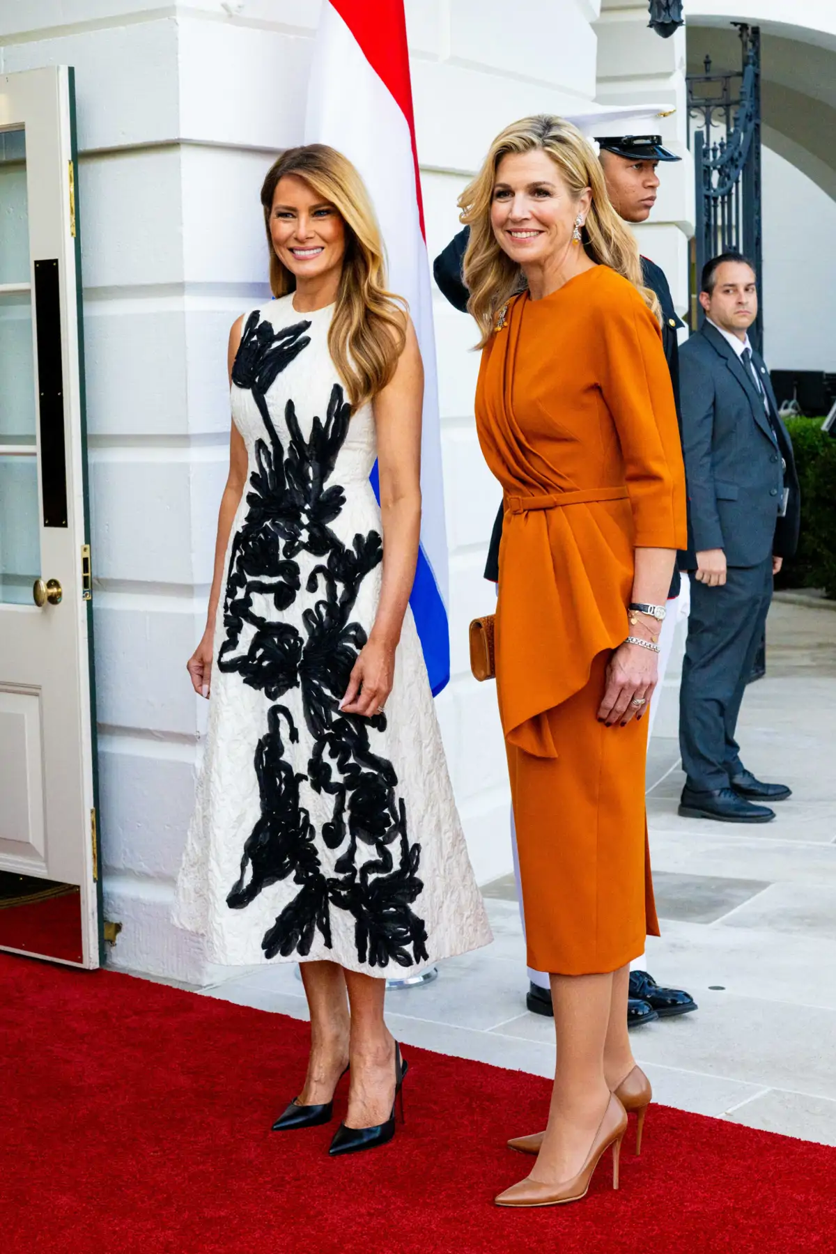 Máxima de Holanda y Melania Trump, dos estilos contrapuestos en su ...