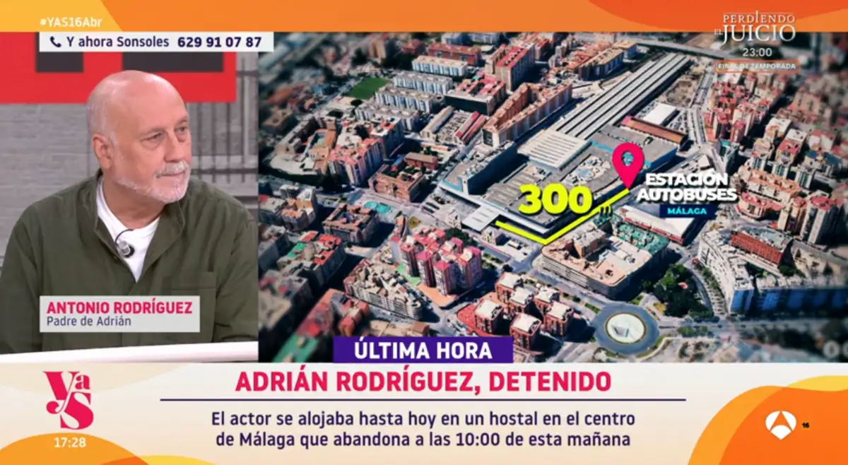 Detienen al actor Adrián Rodríguez tras un altercado con la policía en ...