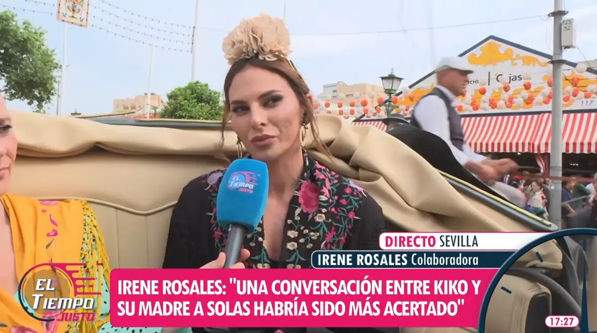 Irene Rosales, sobre el reencuentro de Kiko Rivera e Isabel Pantoja ...