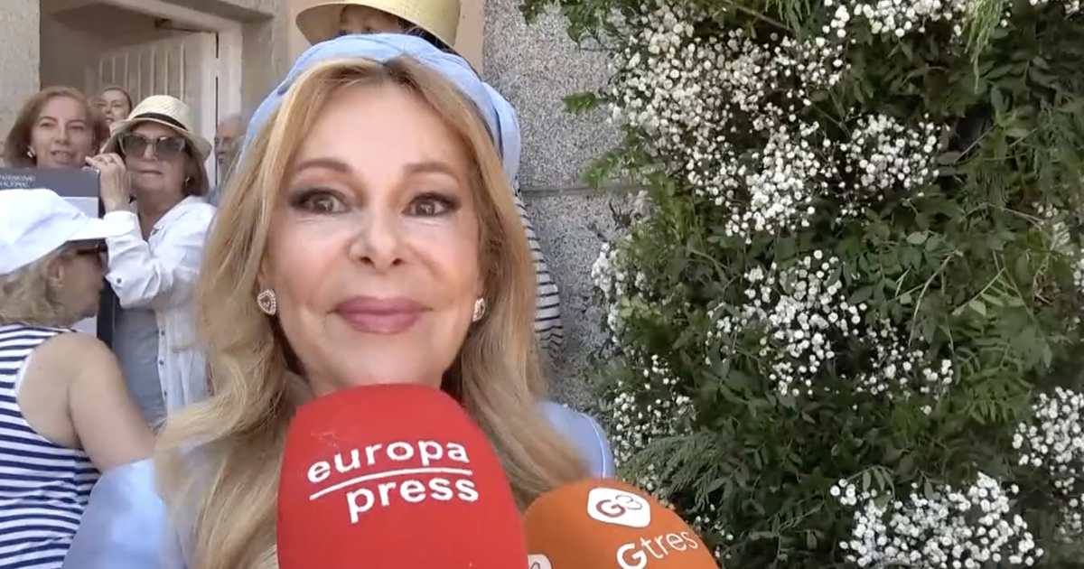 Ana Obregón se emociona al recordar a su hijo Aless Lequio en la boda ...