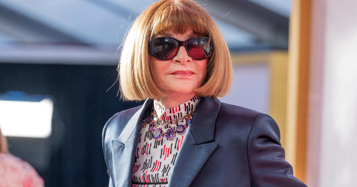 Anna Wintour: “Mi padre era director de un periódico. Creo que el hecho ...
