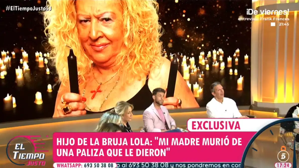 Se desvela el motivo del fallecimiento de la bruja Lola: "Murió de una ...