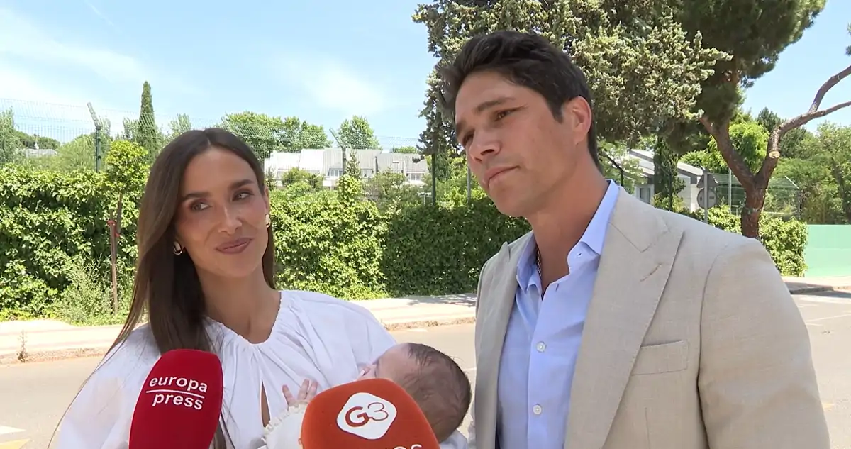 Nos colamos en el bautizo de Mariana, la hija de María Pombo y Pablo ...