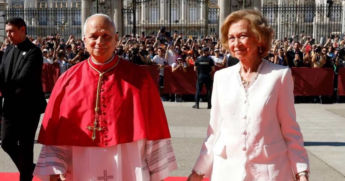 Así ha sido la reunión privada de la reina Sofía con el Papa León XIV ...